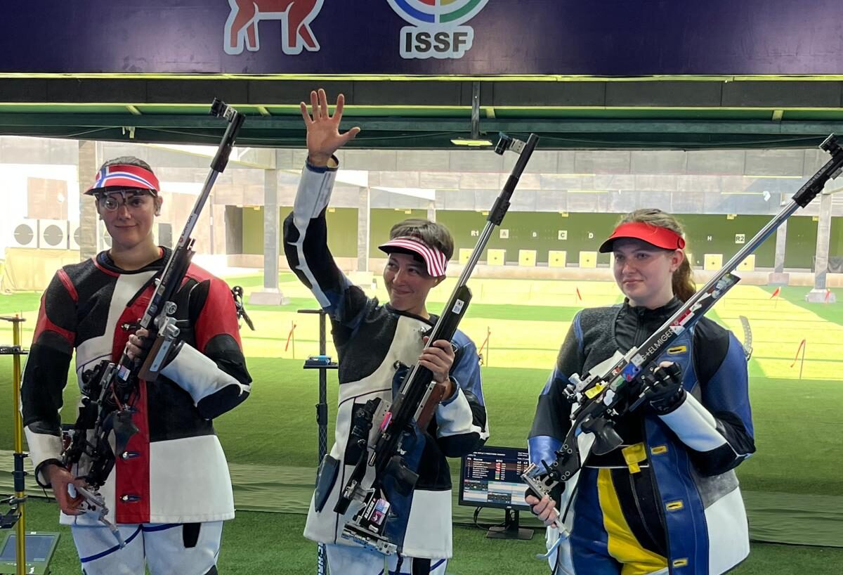 Paris 2024 Olympic Medalist Sagen Maddalena Tops Podium at ISSF Lima ...